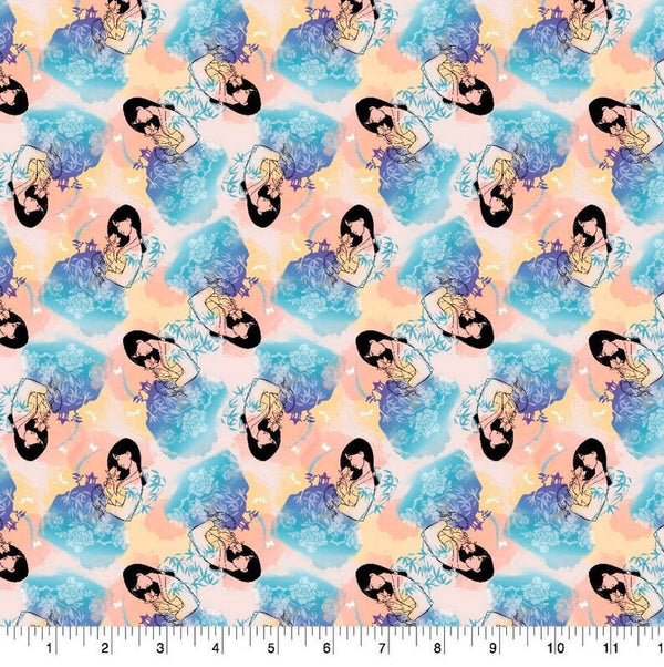 Disney Mulan Watercolor 100% Cotton Fabric – Hawk Ridge Fabrics and Crafts