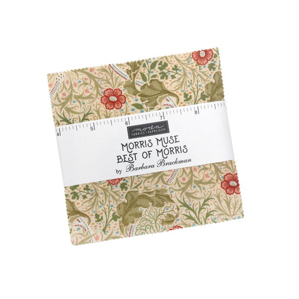 Moda Morris Muse Charm Pack 13380PP 5" square Pre-cut by Barbara Brack ...