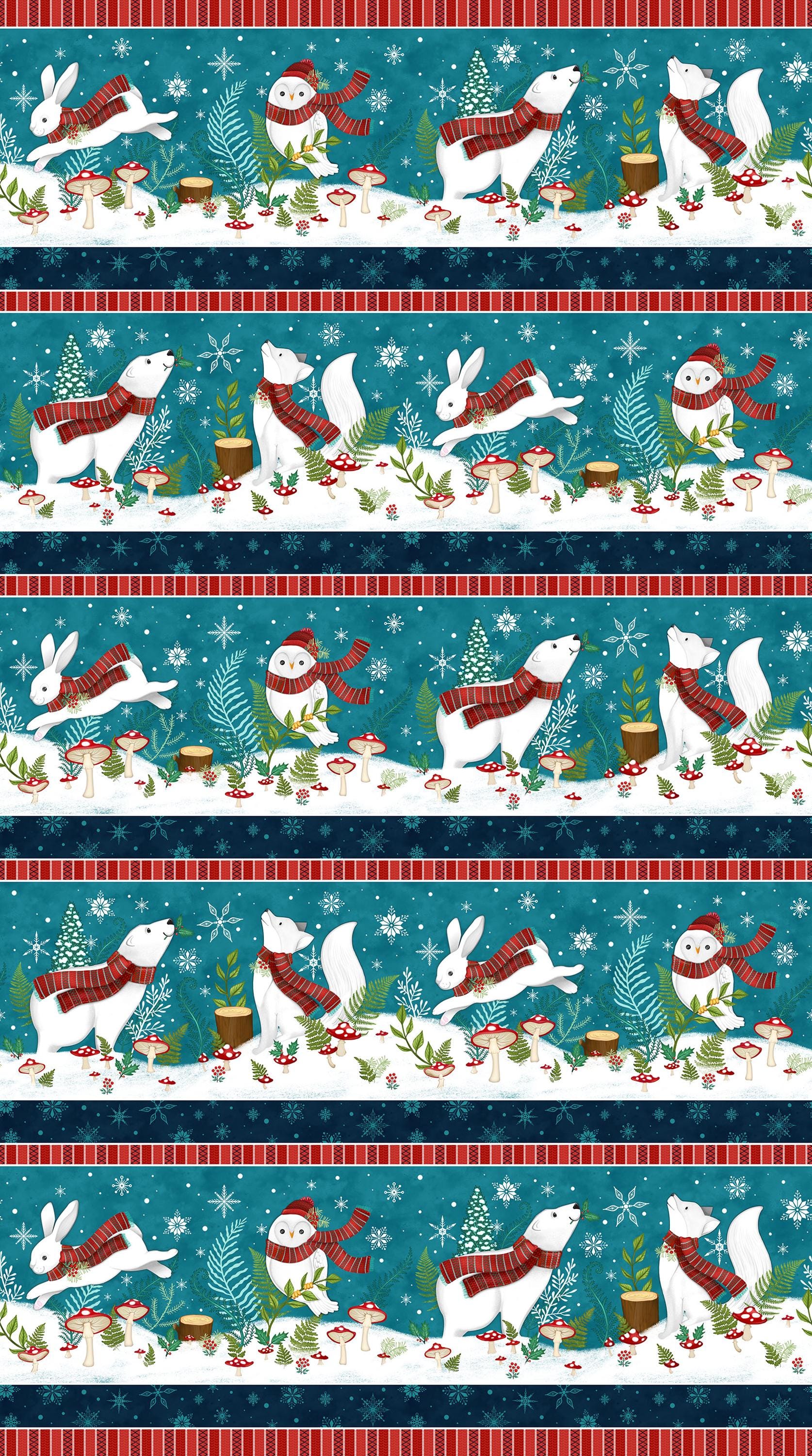 Northcott Woodland Wishes DP27901-66 100% Cotton fabric – Hawk Ridge ...