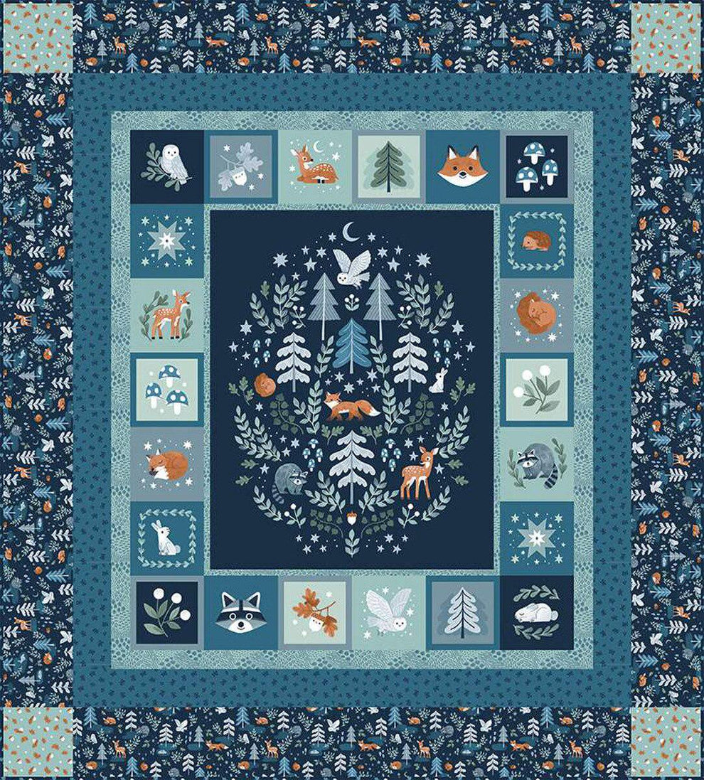 Twilight Creatures Panel Quilt Boxed Kit KT-15360 with pattern, fabric – Hawk Ridge Fabrics and ...